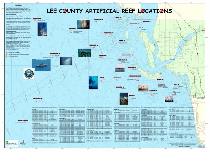 Playa Norte Reef Map