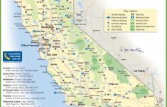 California Travel Map - Northern California State Parks Map | Printable ...