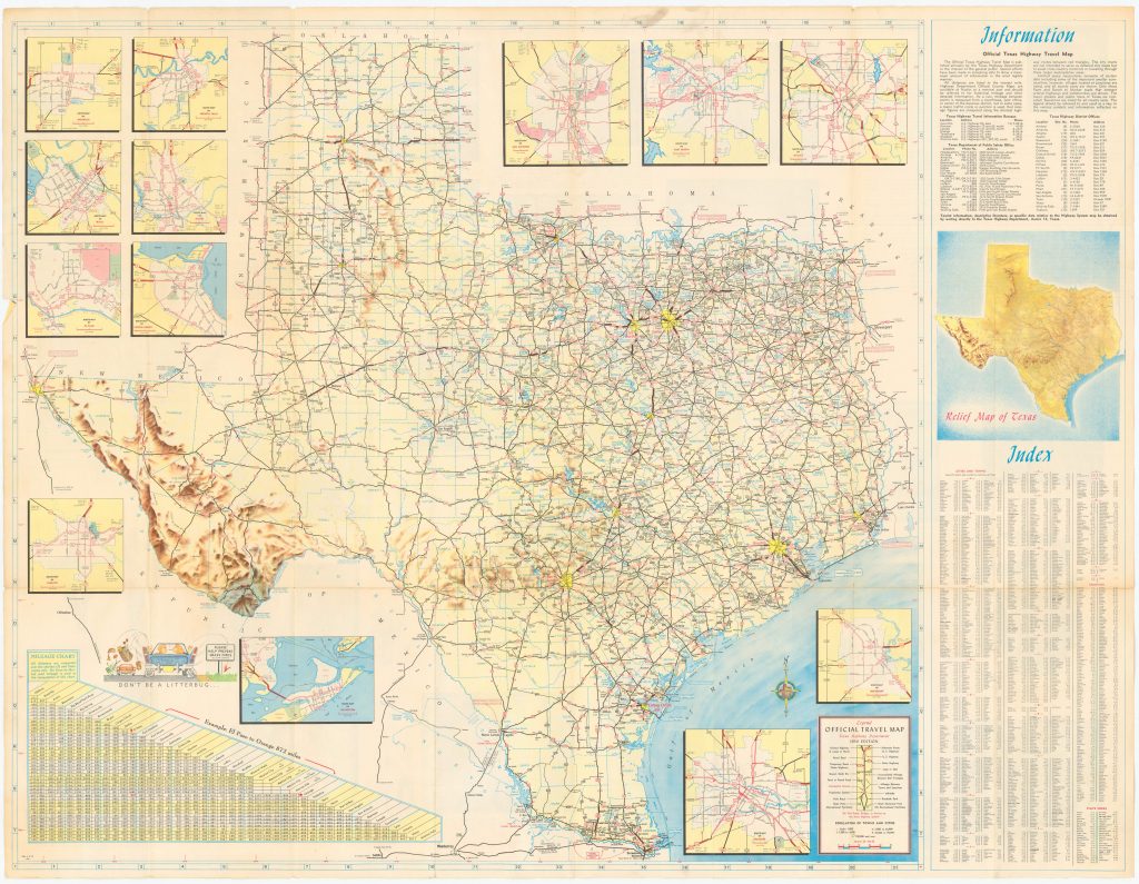 File:1956 Official Texas Highway Map Small - Wikimedia Commons ...
