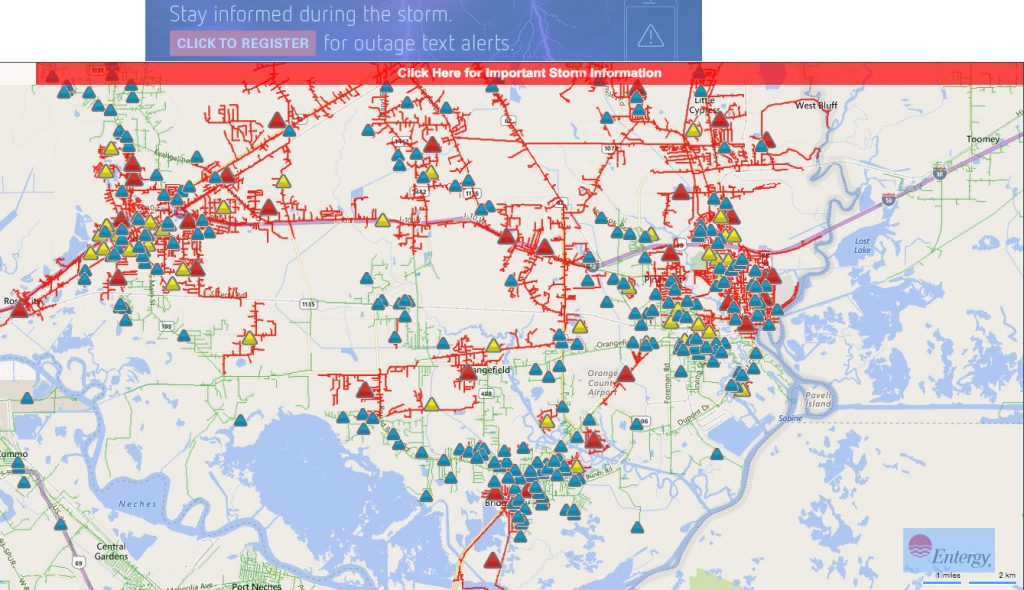 Txu Power Outage Map Texas - Map
