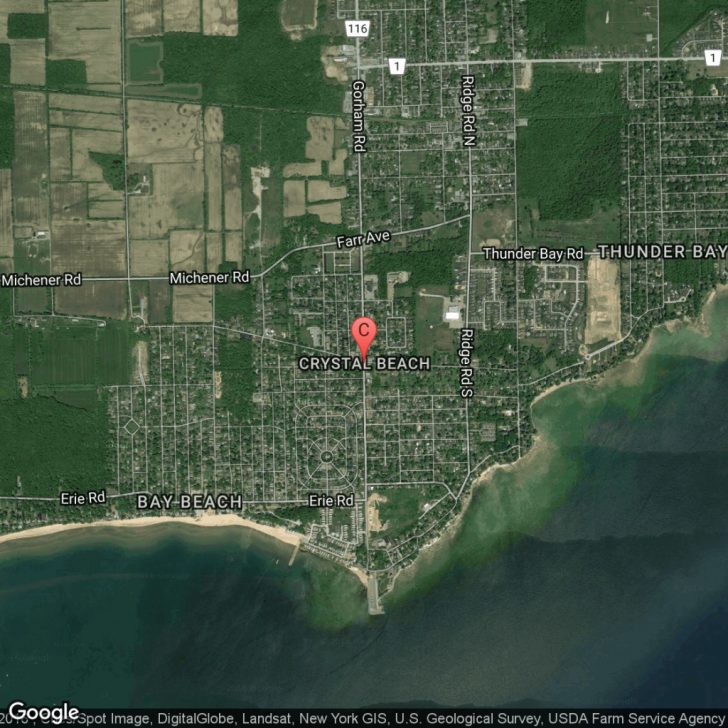 Information On Crystal Beach, Texas | Usa Today - Texas Beaches Map ...