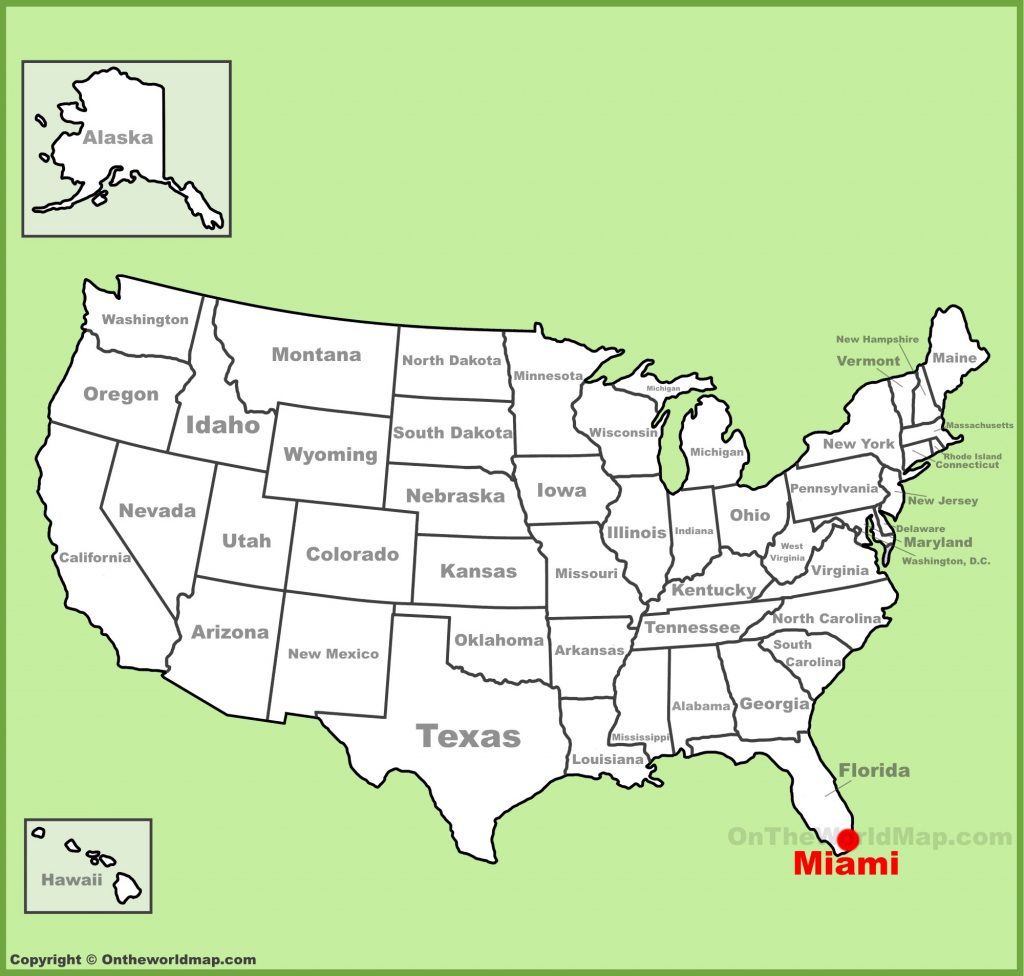 Miami Maps | Florida, U.s. | Maps Of Miami - Miami Florida Map ...